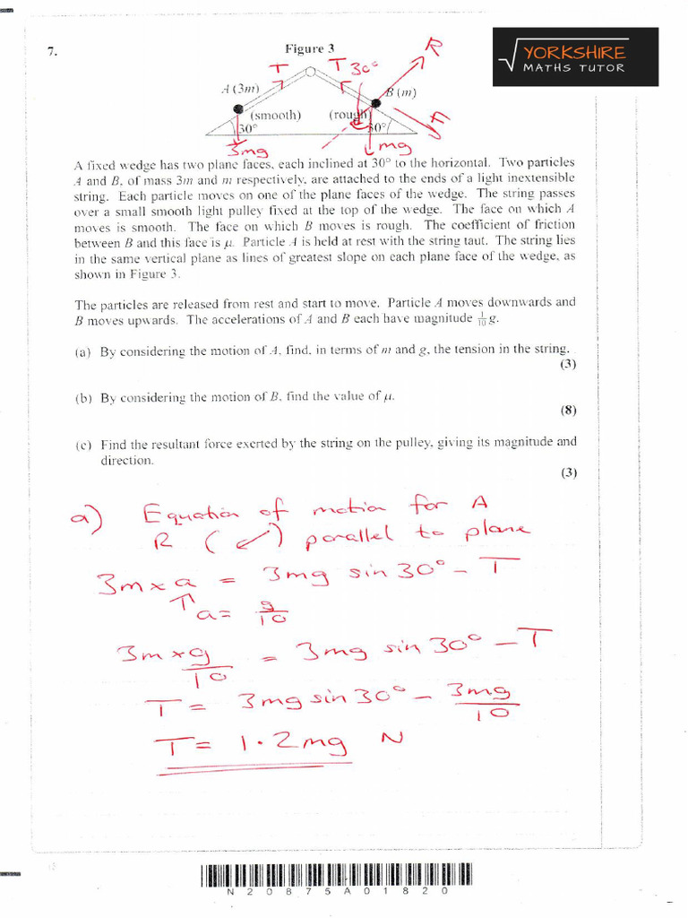 Two-connected-particles-answers | PDF