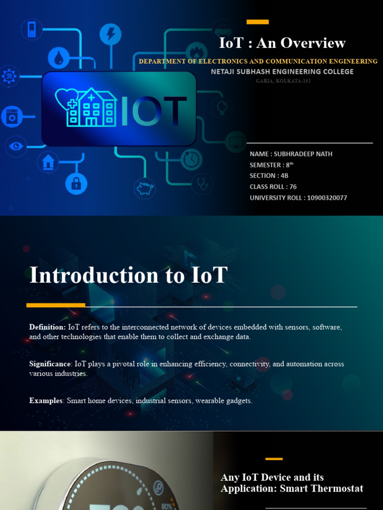 Iot | PDF | Internet Of Things | Computer Security