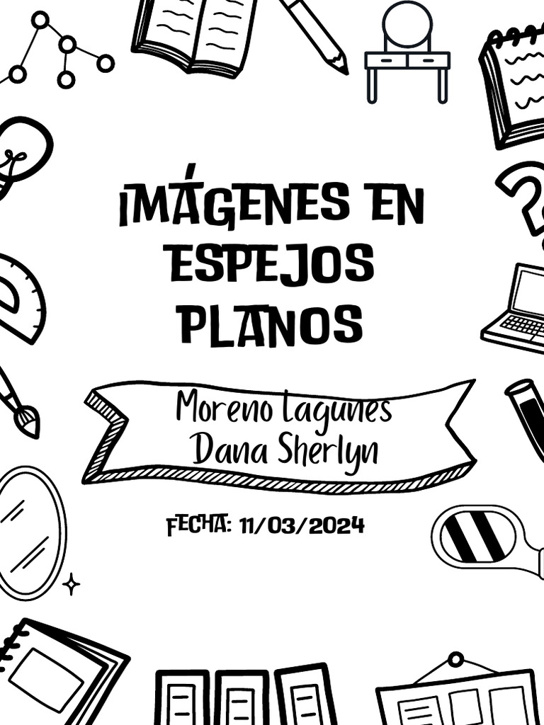 Imágenes en Espejos Planos: Reflexión y Formación | PDF | Espejo ...