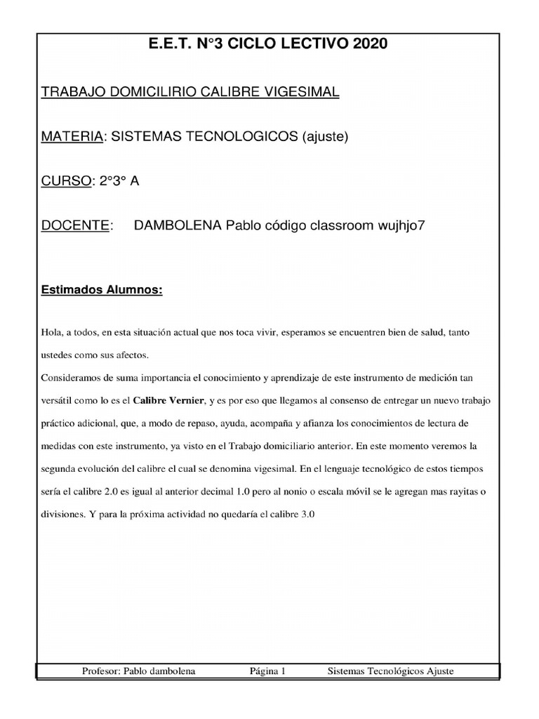 2c Calibre Vigesimal | PDF
