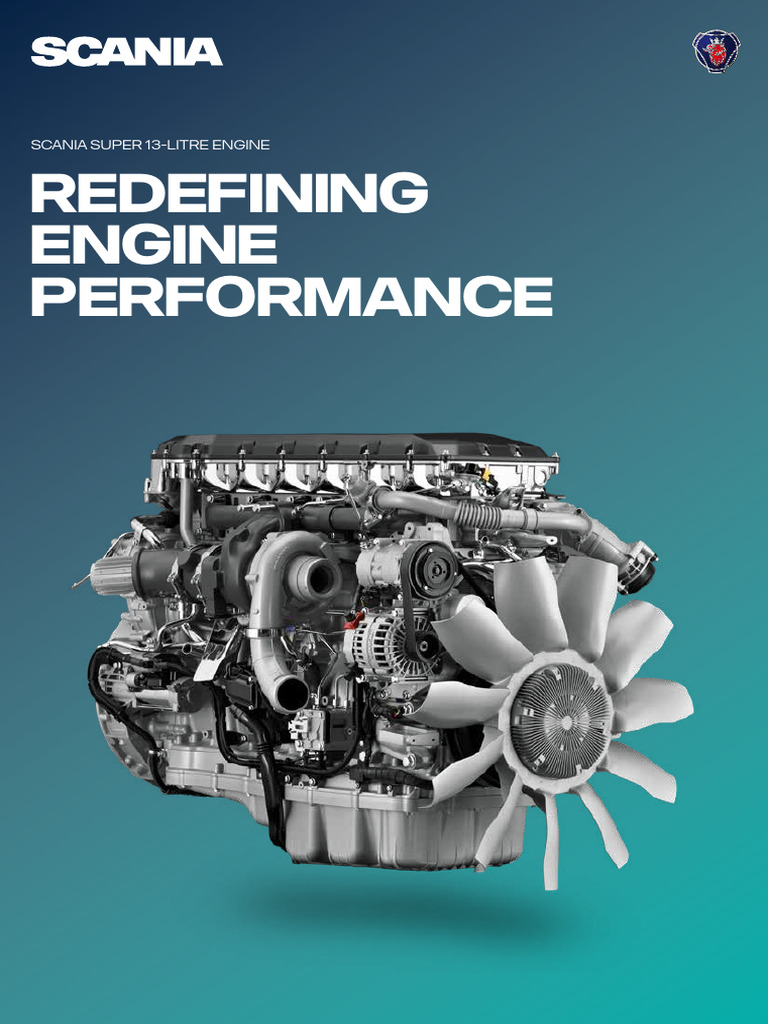 Scania Super 13 Litre Engine Brochure | PDF | Biodiesel | Diesel Fuel