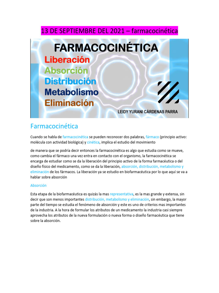Asasas | PDF | Medicamentos con receta | Farmacocinética