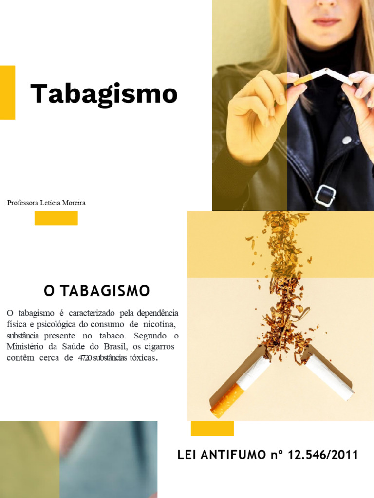 Tabagismo | PDF | Tabagismo | Vício
