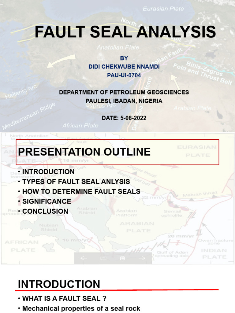 Fault Seal Analysis | PDF | Sandstone | Permeability (Earth Sciences)