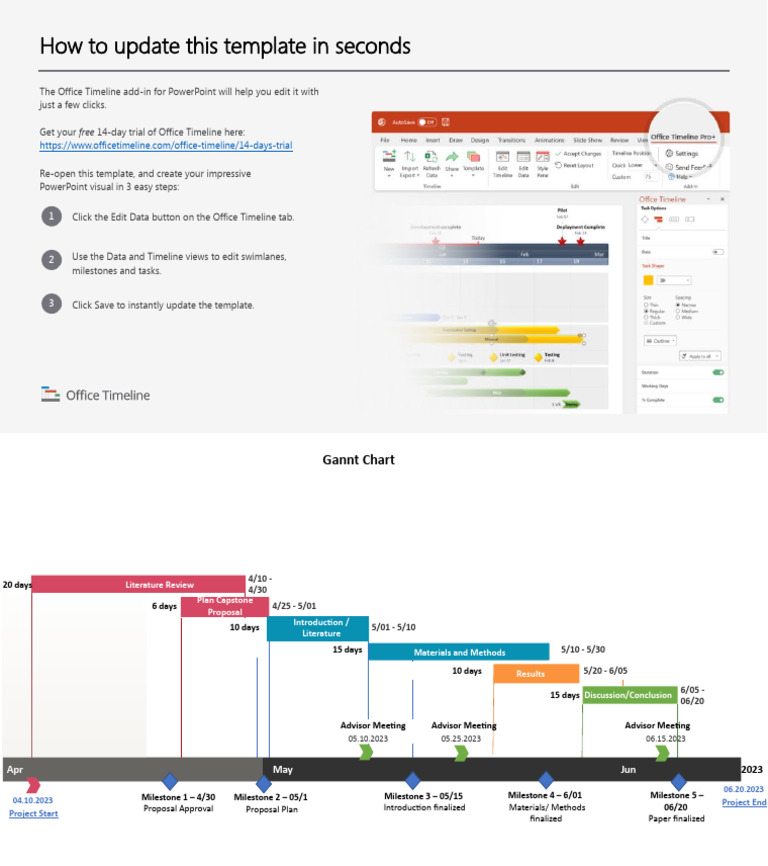 Basic Gantt Chart Template Ws | PDF | Computing | Software