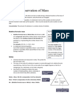 GCSE Chemistry Equation Sheet | PDF | Teaching Methods & Materials