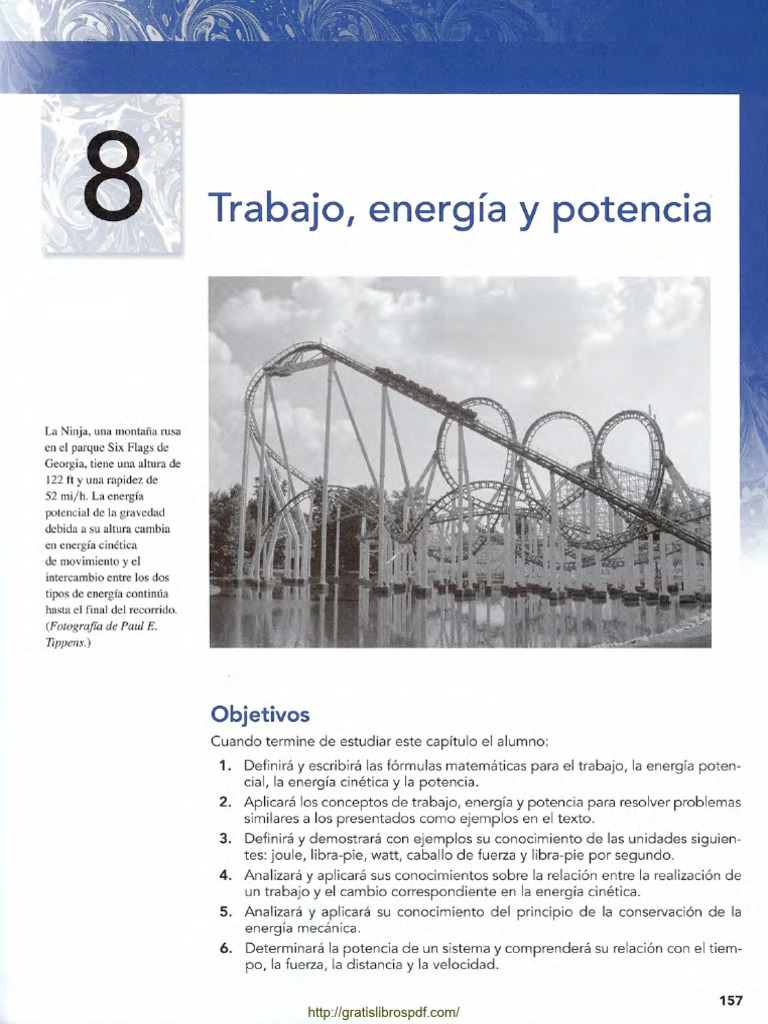 11 Trabajo, Energía y Potencia | Descargar gratis PDF | Fuerza | Fricción