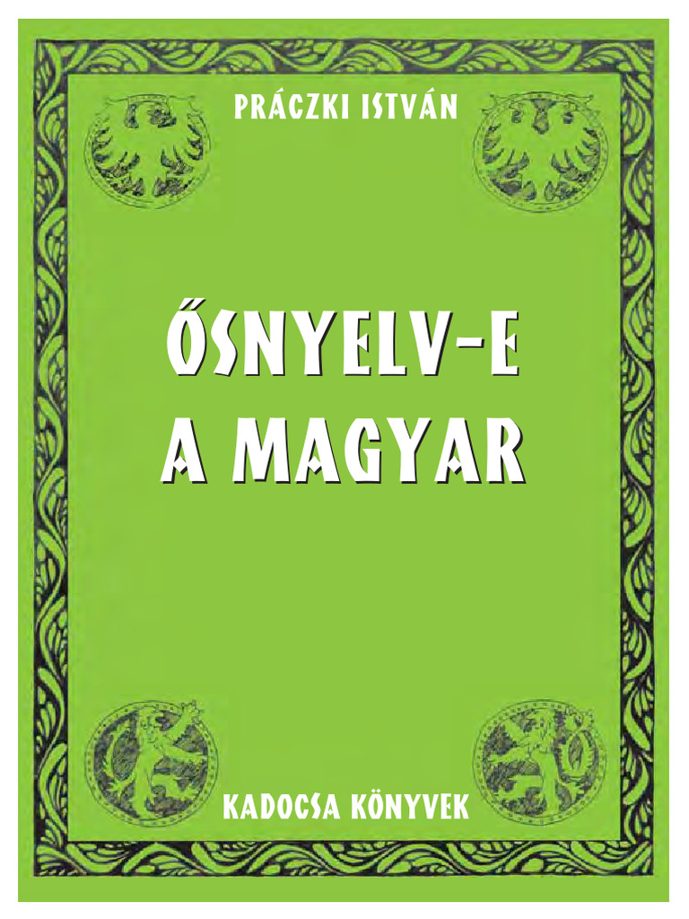 01 Szittya Magyar Osnyelv | PDF