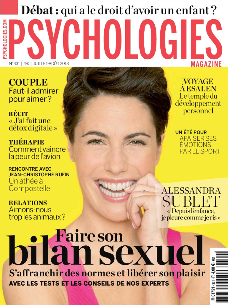Psychologies Magazine - No. 331 - Juillet Aout 2013 | PDF