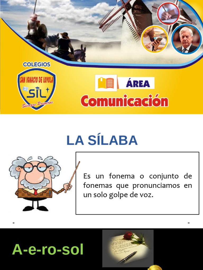 La Sílaba | PDF | Sílaba | Vocal
