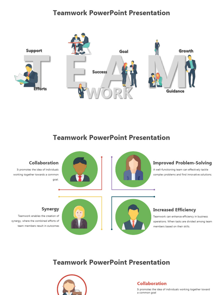 SlideEgg - 13315-Team Work Presentation | PDF | Organizational Behavior