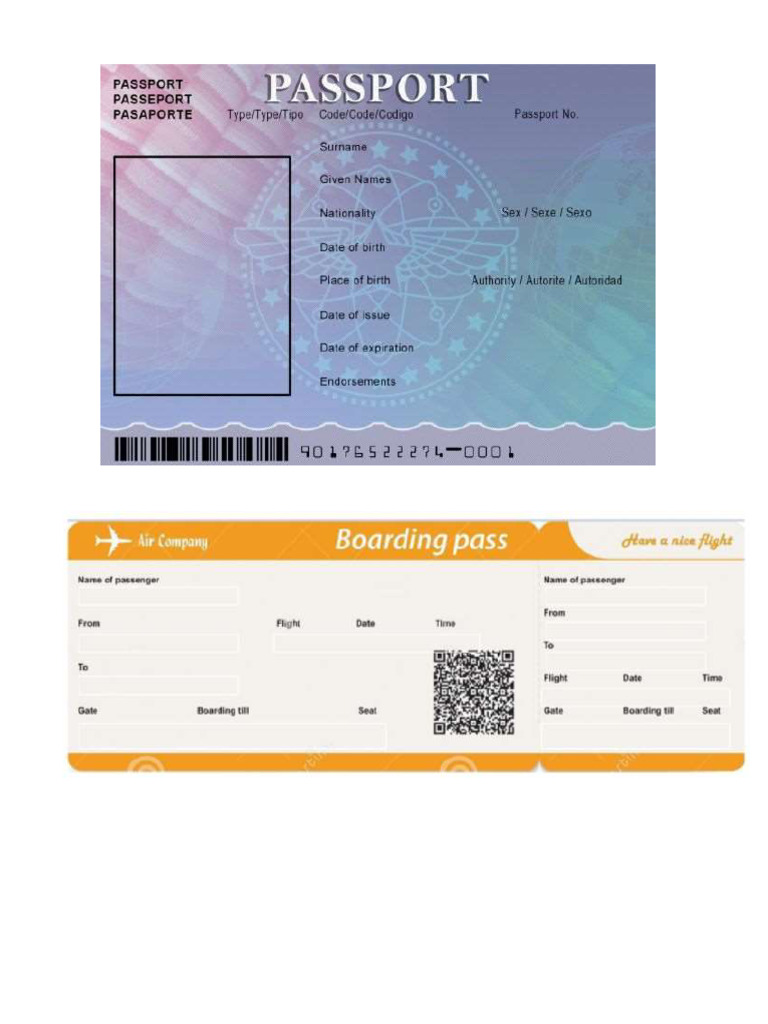 1 Passenger Document | PDF