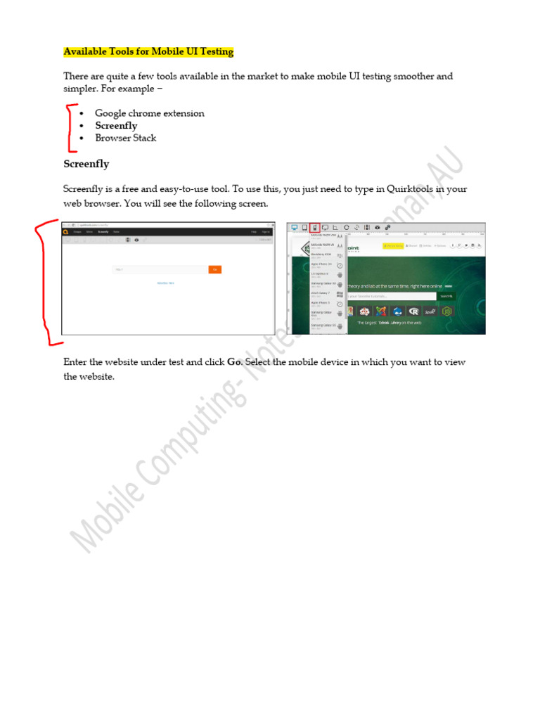 Project | PDF | Android (Operating System) | Mobile App