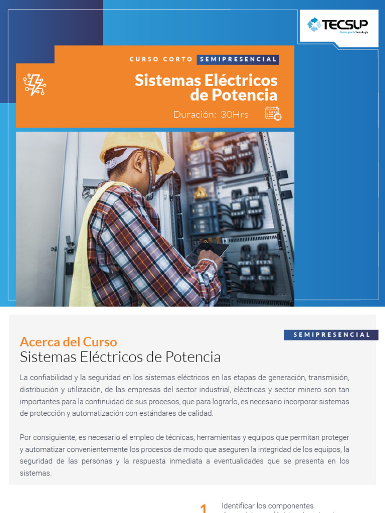 Brdscto - Semi - CC - Sur - Sistemas Eléctricos de Potencia | PDF | Ingenieria Eléctrica ...