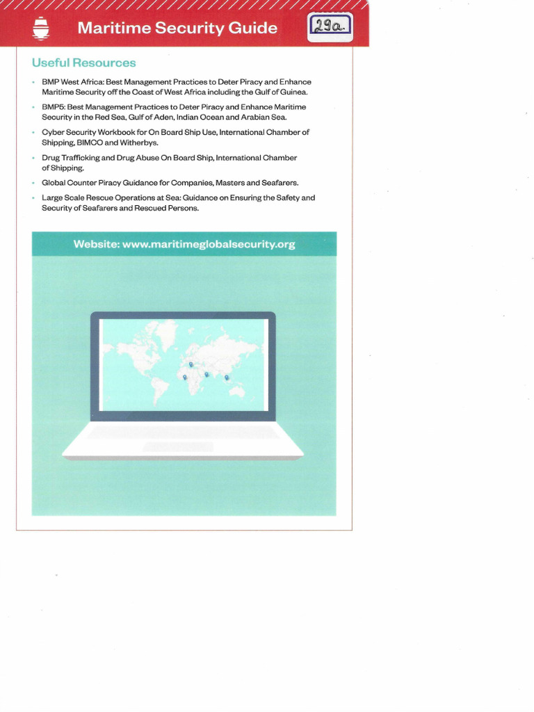 29a.maritime Security Guide | PDF