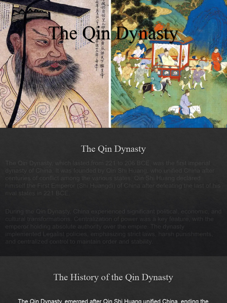The Qin Dynasty Part 1 | PDF | Han Chinese | China