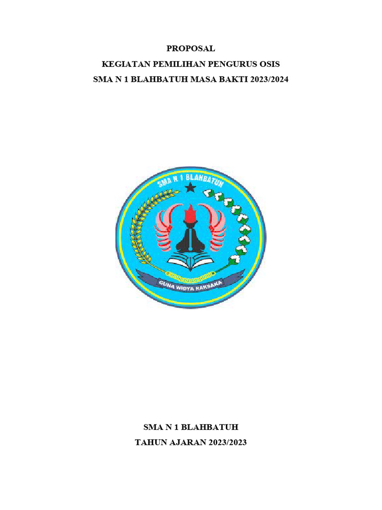 Proposal Pemilos | PDF