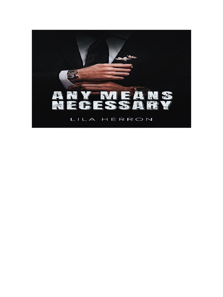 Any Means Necessary - Lila Herron | PDF