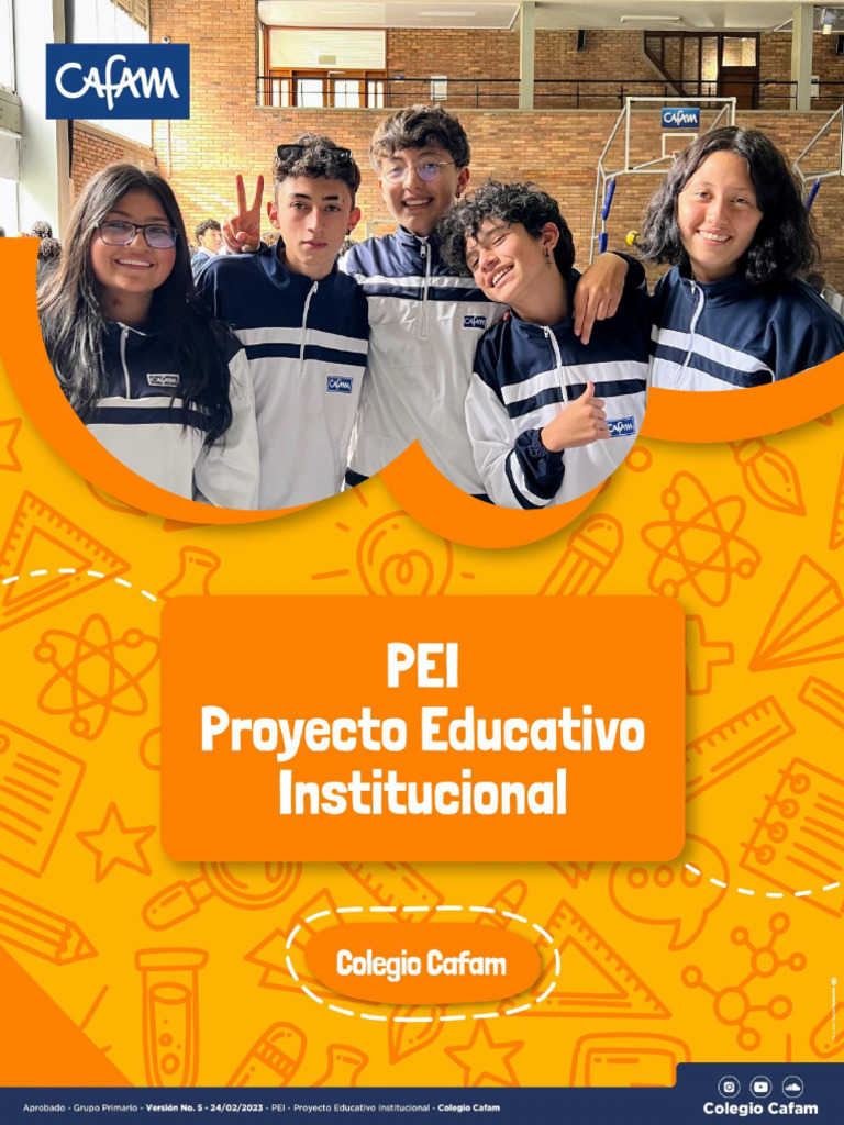Proyecto Educativo Colegio Cafam | PDF | Evaluación | Aprendizaje