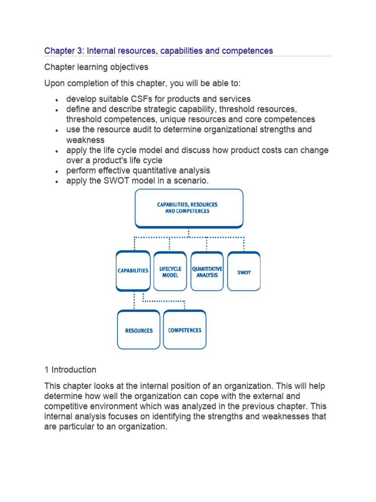 ABA Unit Three | PDF | Swot Analysis | Strategic Management