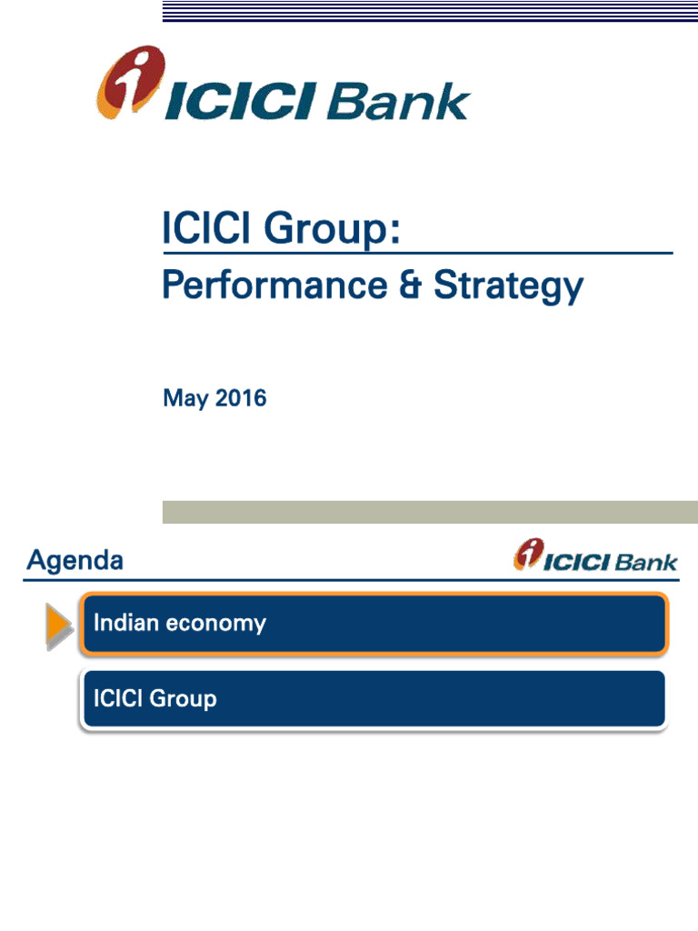 icici | PDF | Reserve Bank Of India | Banks