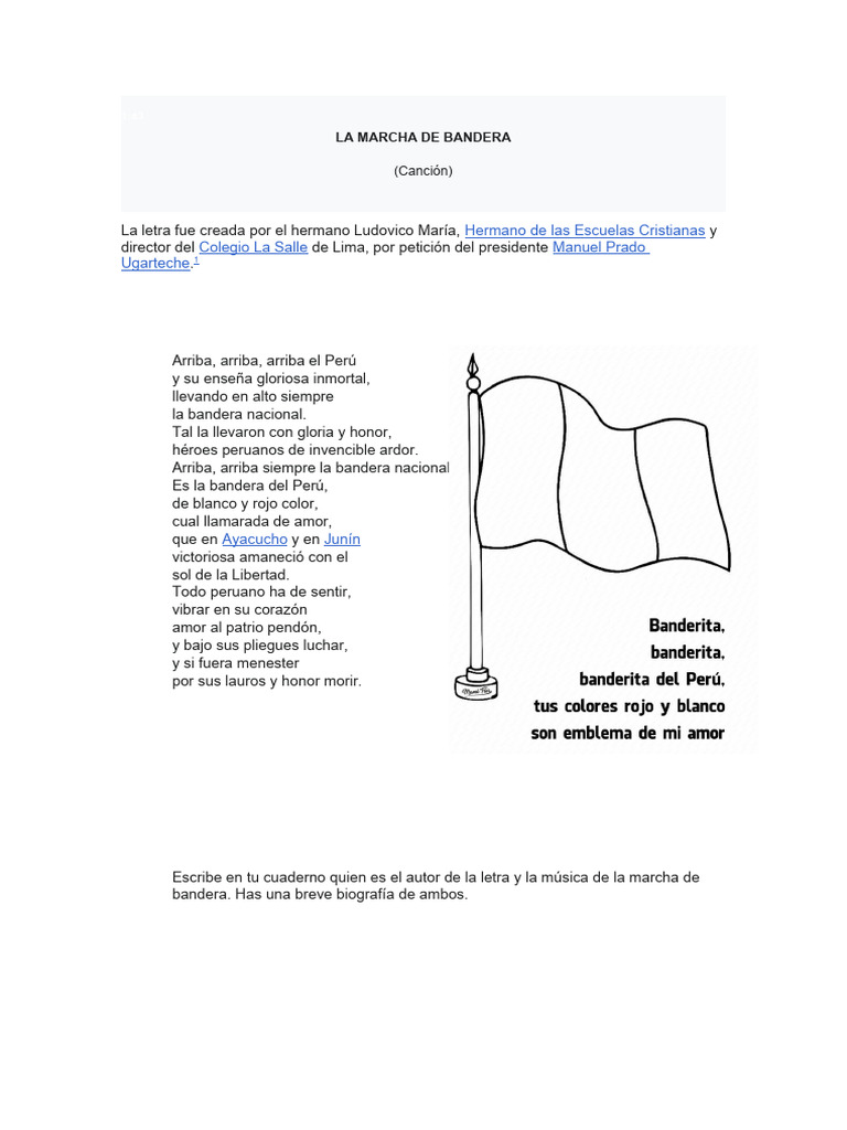 Marcha de Bandera Area de DPCC | PDF