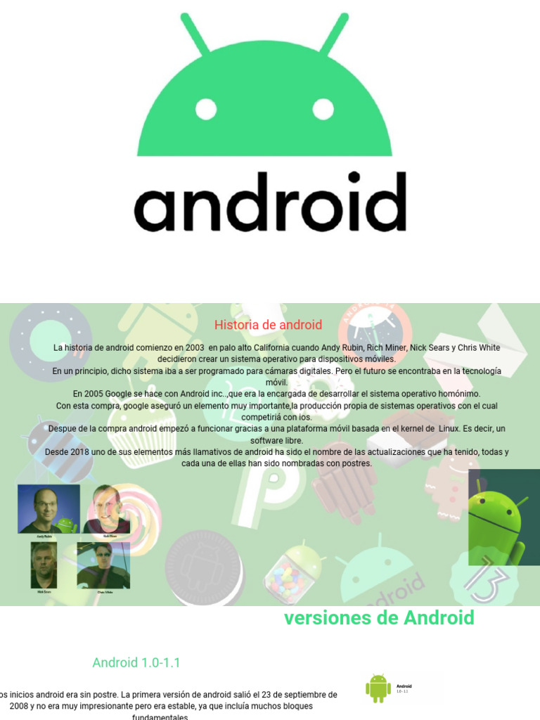 Android | Descargar gratis PDF | Android (sistema operativo) | Software del sistema
