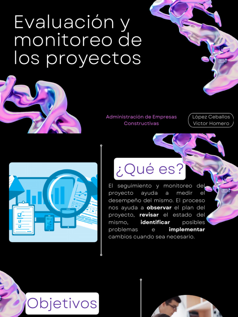 Seguimiento y Monitoreo de Proyectos | PDF | Indicador de rendimiento | Informática