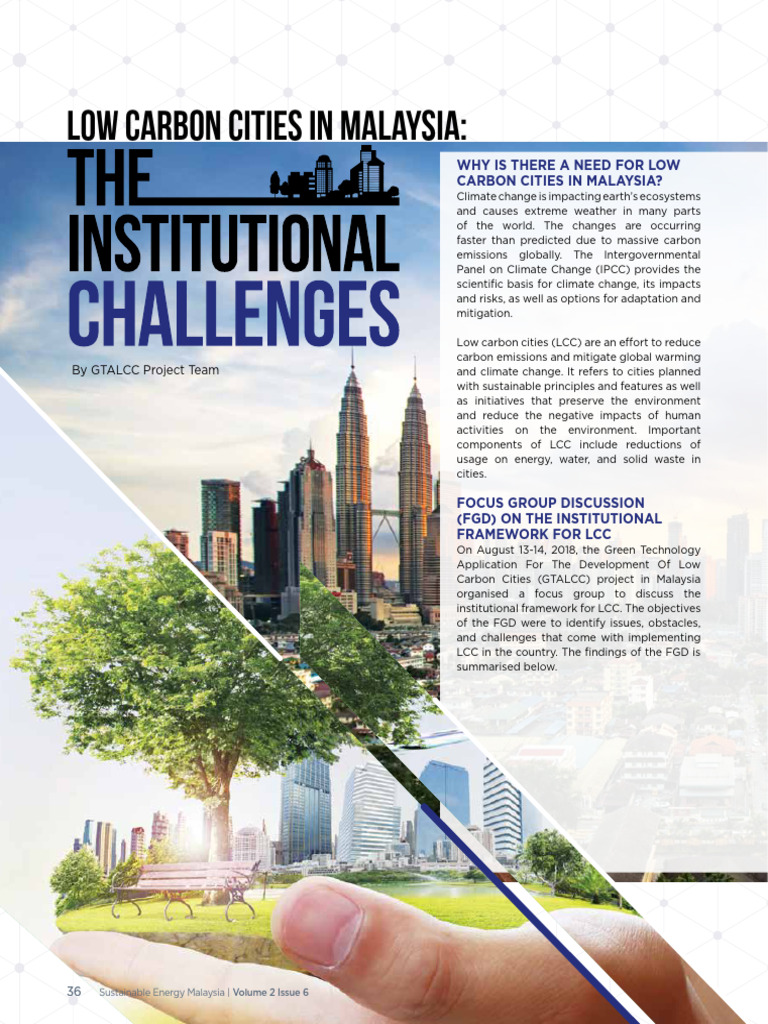 Article - Low Carbon Cities in Malaysia - Institutional Challenges ...