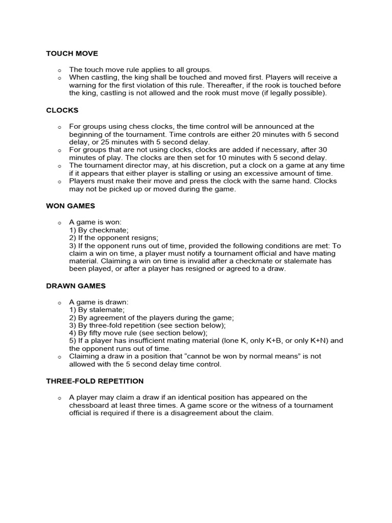 Touch Move | PDF | Abstract Strategy Games | Traditional Board Games