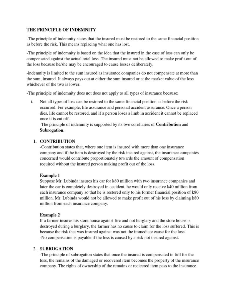 Insurance Notes Part 2 | PDF | Insurance | Risk