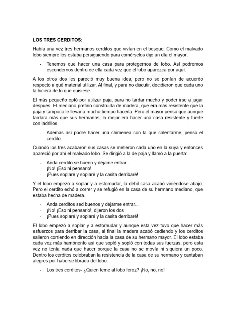 CUENTOS TALLER 2 | PDF | Caperucita Roja | Hansel y Gretel