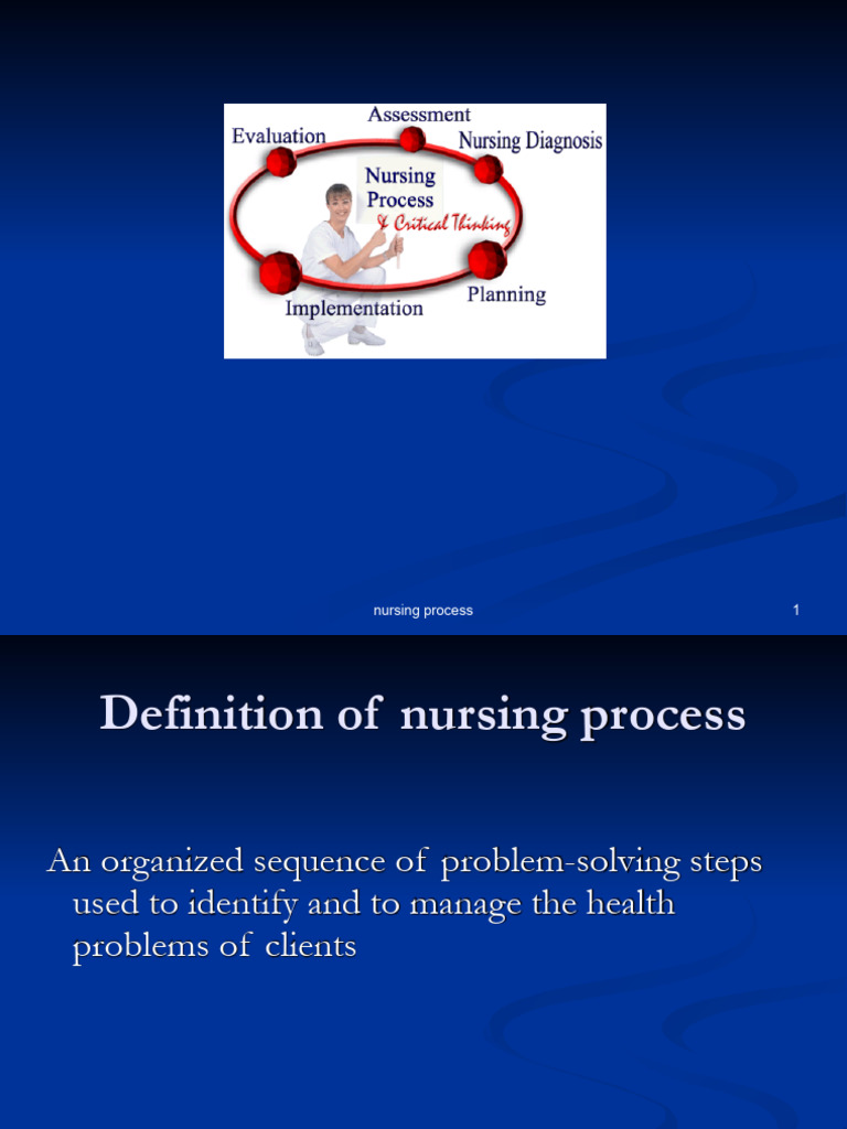 Unit 1 The Nursing Process | PDF | Medical Diagnosis | Nursing