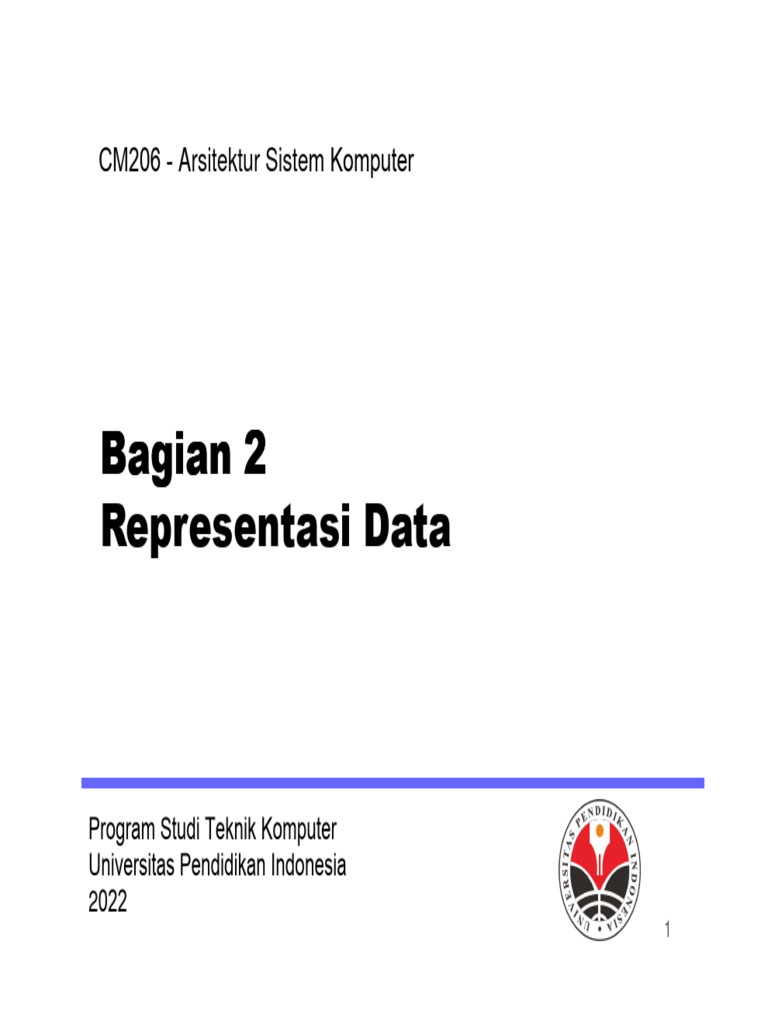 Bab02 - Representasi Data | PDF | Metode & Bahan Ajar