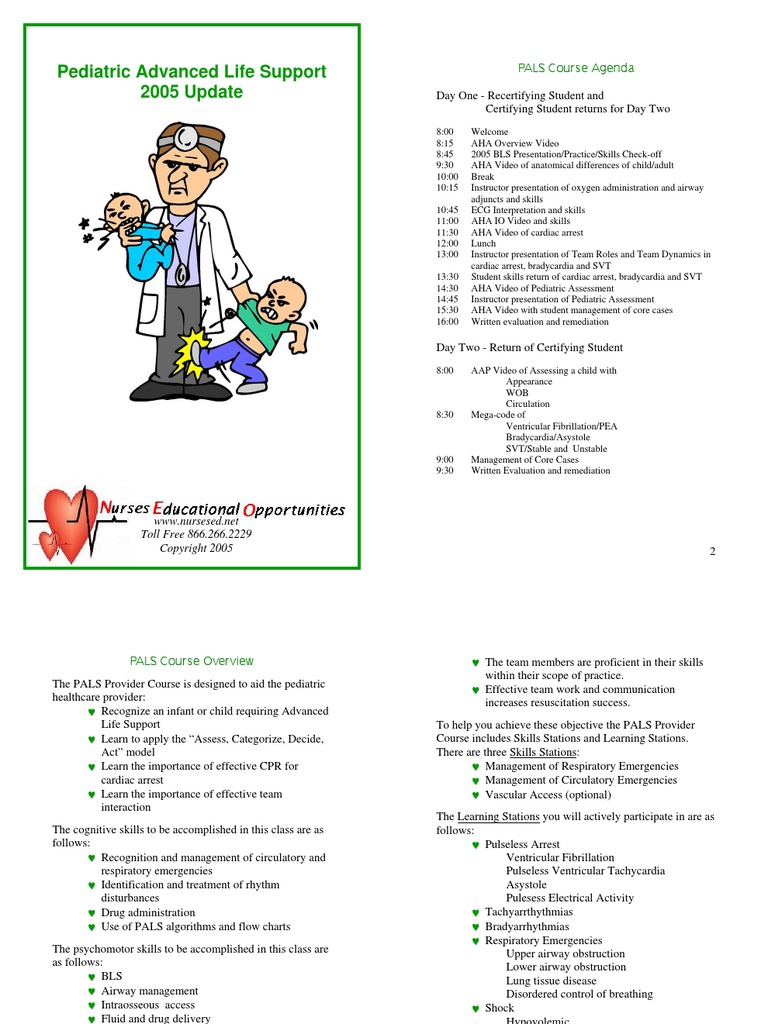 PALS Pre Study | PDF | Cardiopulmonary Resuscitation | Shock (Circulatory) PALS Pre Study | PDF | Cardiopulmonary Resuscitation | Shock (Circulatory)