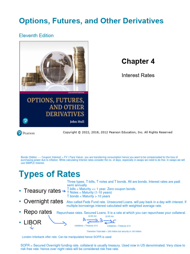 Chapter 4 Interest Rates | PDF | Repurchase Agreement | Bonds (Finance)