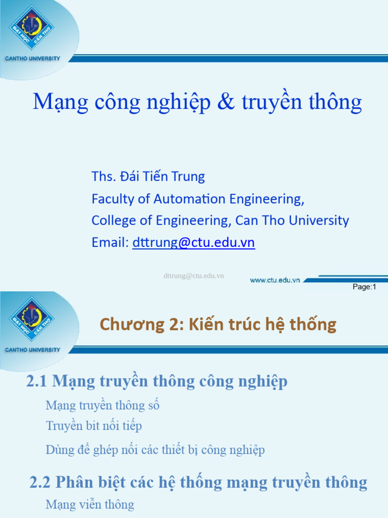 Chương 2-System Architecture | PDF