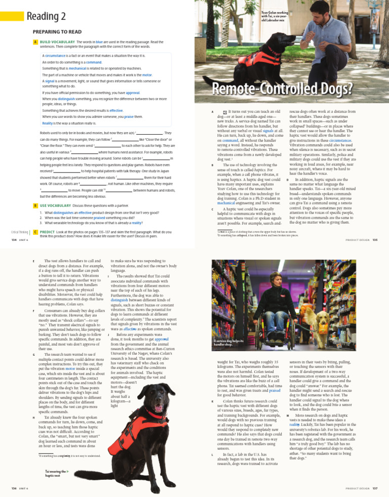 DEAR - Remote controlled dogs | PDF | Dogs