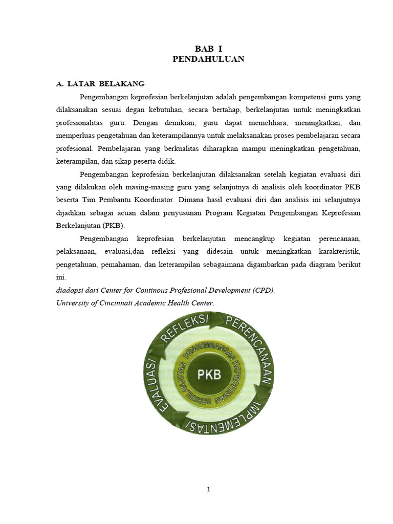 Program PKB S | PDF | Karier & Perkembangan