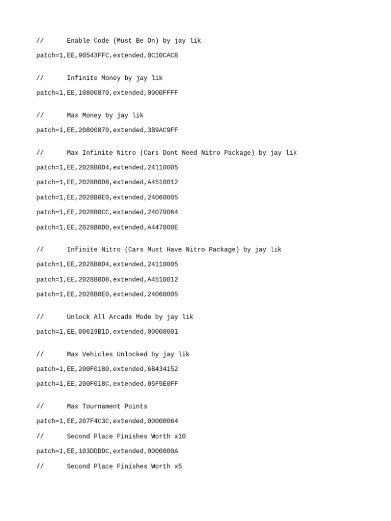 Midnight Club 3 Cheat Codes Guide | PDF | Computers