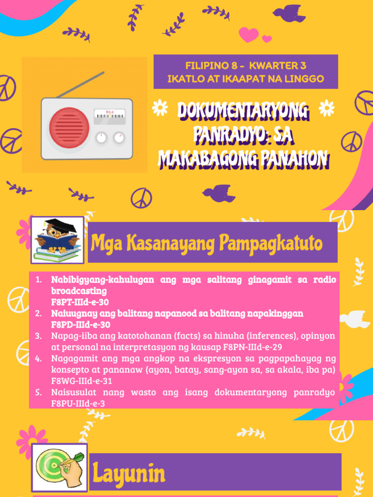 FILIPINO-8-Q3-W3-4-UNAWAIN-NATIN-2 | PDF