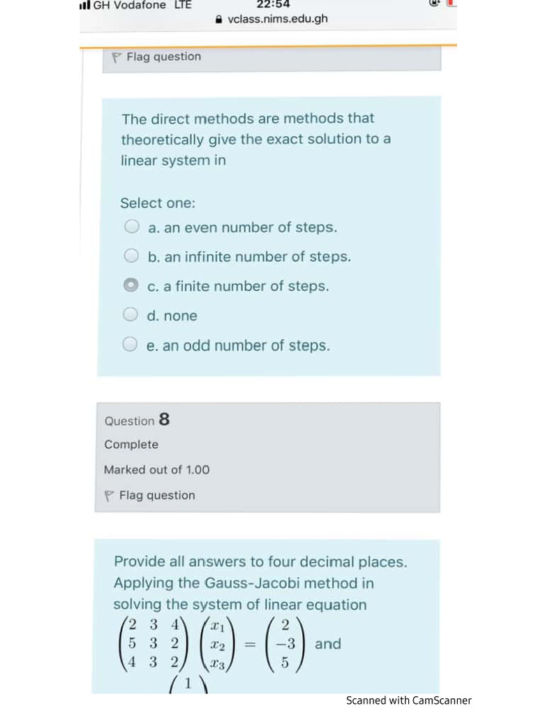 NUMERICAL ANALYSIS Qs | PDF