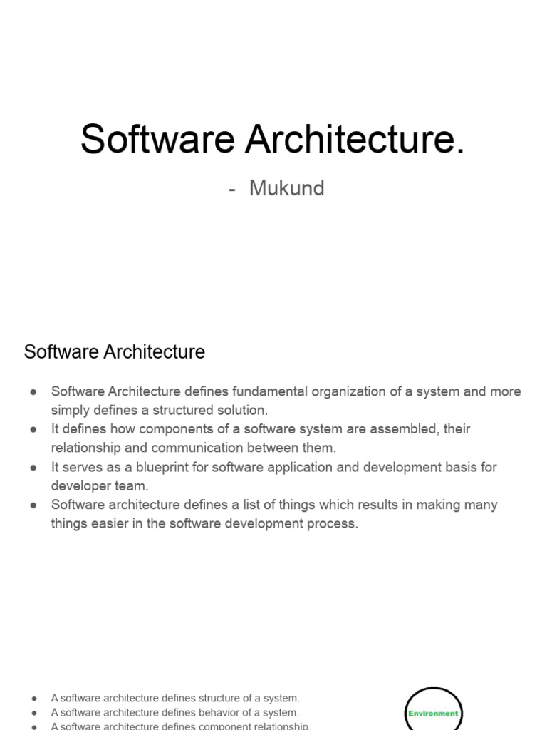 Software Architecture | Download Free PDF | Software Architecture | Software
