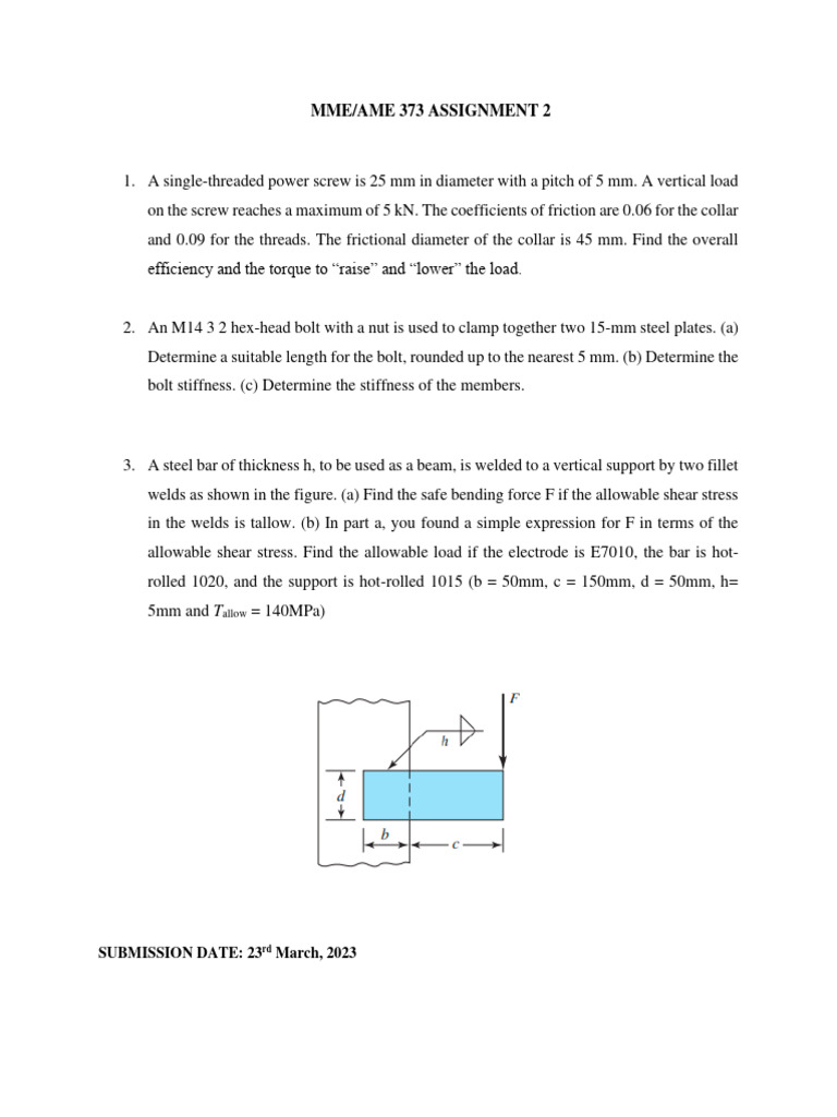 Assignment 2 | PDF | Technology & Engineering