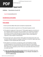 DR ABCDE Approach for Patient Assessment | PDF | Shock (Circulatory ...