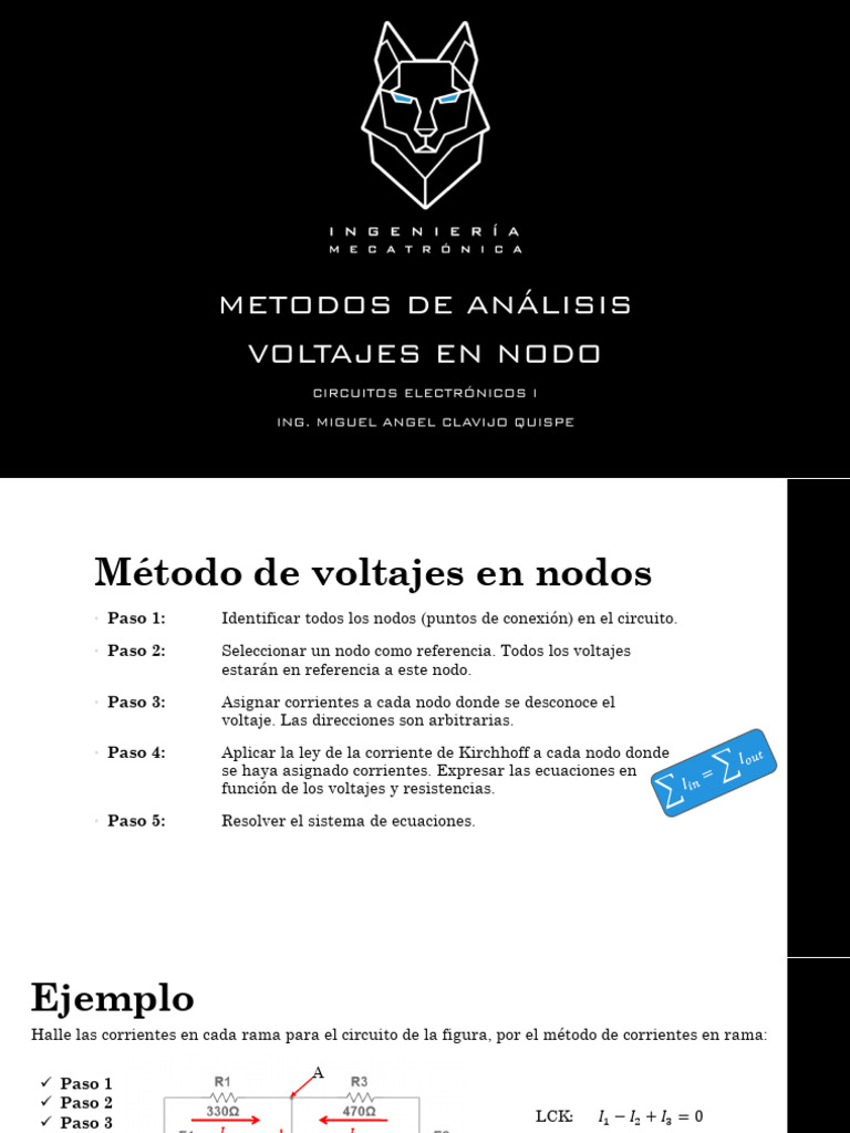 5 - Voltajes en Nodo | PDF