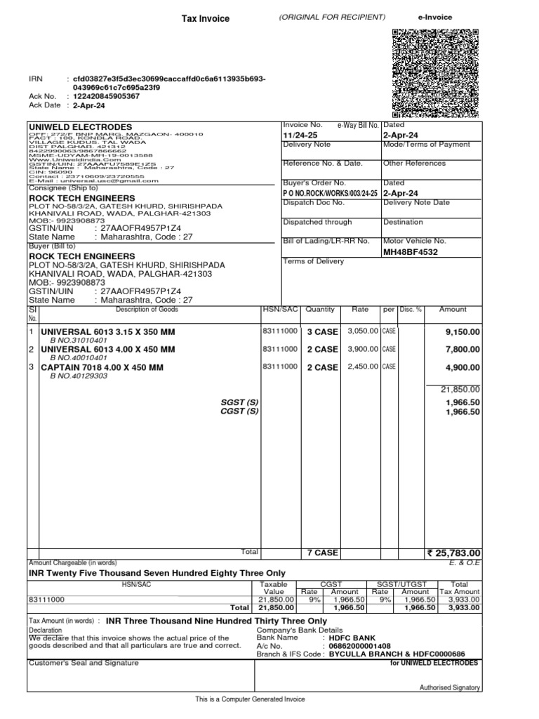11 Ue | PDF | Invoice | Taxation