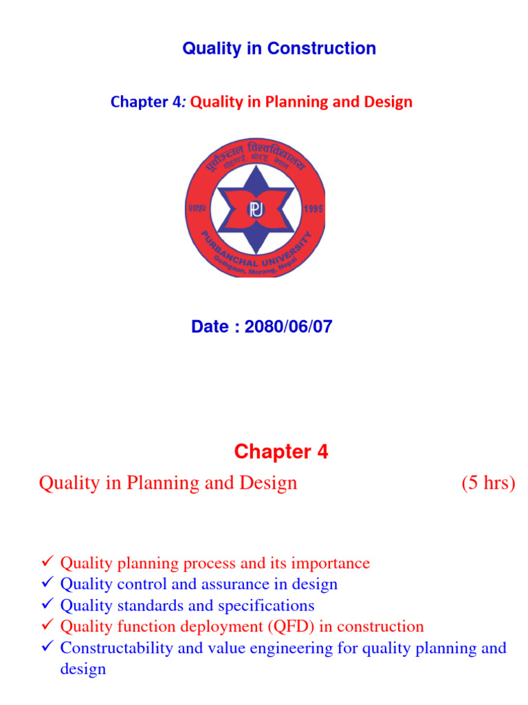 Chapter 4. Quality Function Deployment | PDF | New Product Development | Specification ...