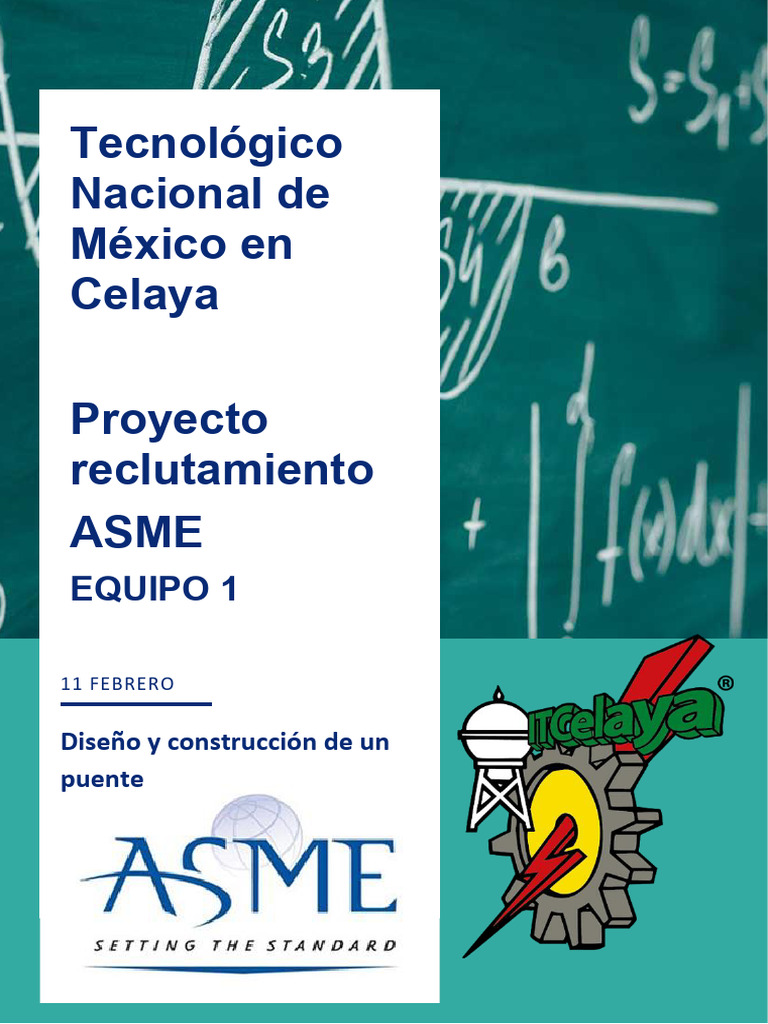 Diseño y construcción de un puente - ASME 2 | PDF | Puente | Diseño