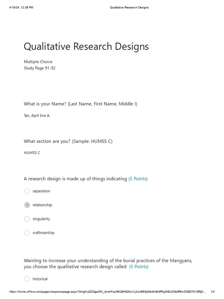 Qualitative Research Designs | PDF | Qualitative Research | Ethnography